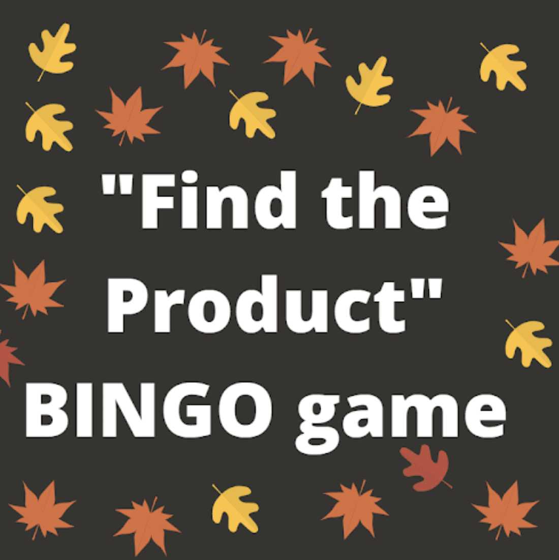 Product Bingo Game - Katie Teaches